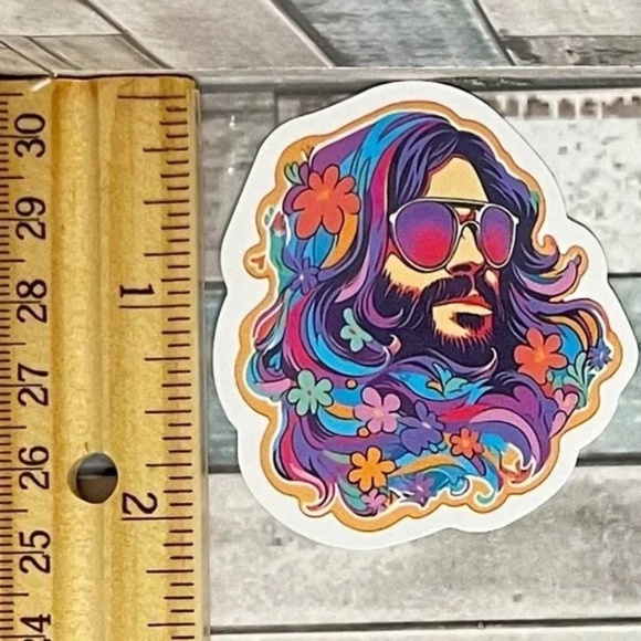 Design | 110 70s Hippie Reusable Waterproof Vinyl Sticker Decal | Poshmark